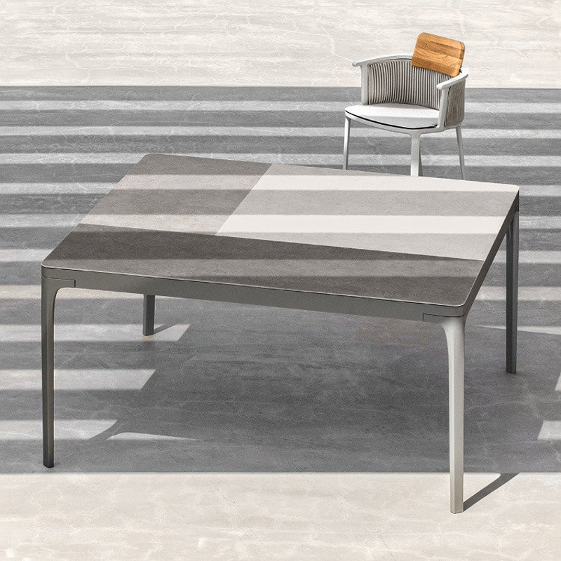 Ethimo Play table XL Square table 149×149 | Light and Style | 라이트앤스타일