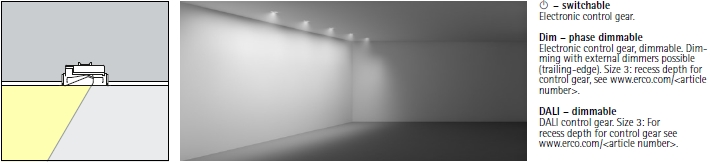 Compact Recessed luminaires | Light and Style | 라이트앤스타일